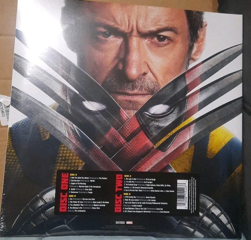 Deadpool Wolverine Original Soundtrack 2LP Colored Vinyl, New Sealed | eBay