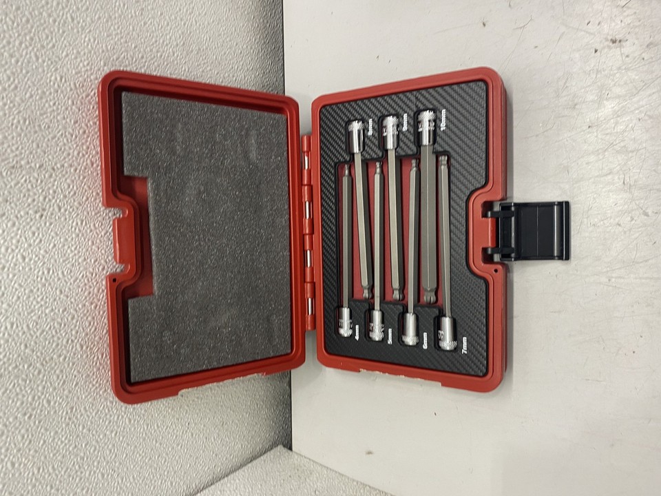 Mac Tools 7-PC. 3/8" Drive Metric Short Advanced Hex Drive Set SXMHS7RBRT | eBay