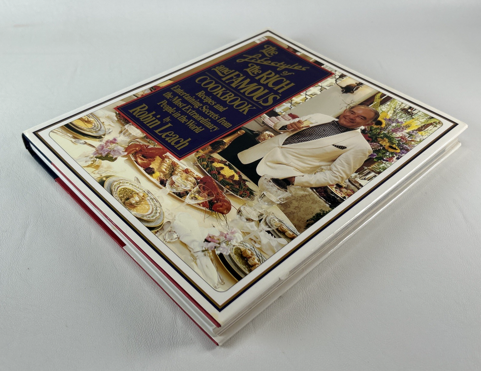 1992 Lifestyles Of The Rich And Famous Cookbook By Robin Leach With ...