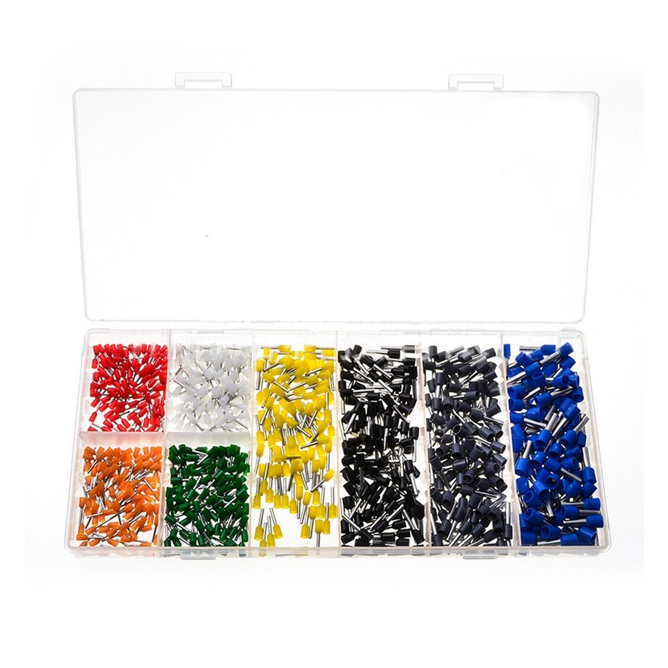 800 Pcs Wire Connector Kit Connectors Cable End Crimps for Wiring ...