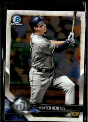 2018 Bowman Chrome Hunter Renfroe San Diego Padres #86 5 Card Lot | eBay