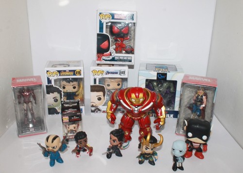 Marvel Collection Q Fig Funko Hulk Thor Iron Man Doctor Strange Action ...
