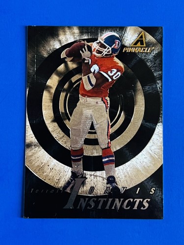 1997 Pinnacle Terrell Davis Instincts Trophy Collection Foil Insert ...