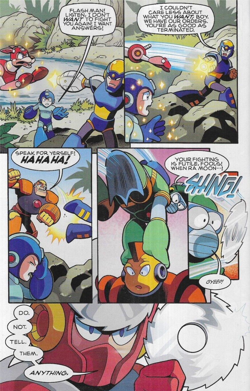Mega Man Comic 30 Cover A Patrick Spaziante First Print 2013 Ian Flynn ...