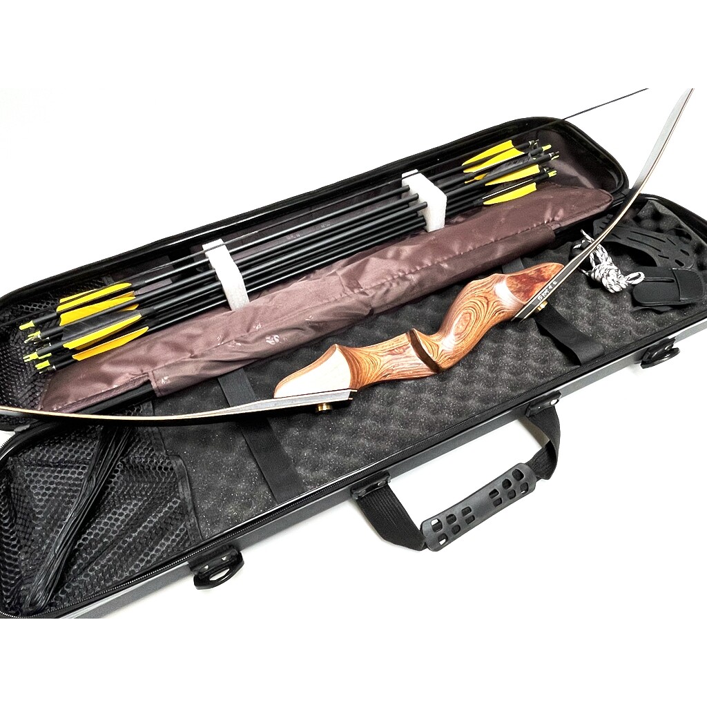 Junxing 60" BHunter GT D63 Brown Takedown Recurve 30-60lb Hunting ...