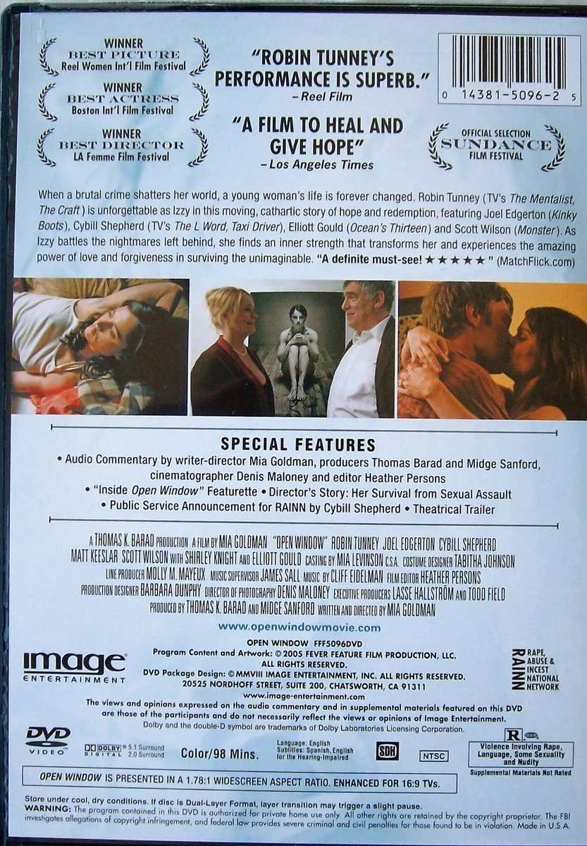 Robin Tunney Open Window