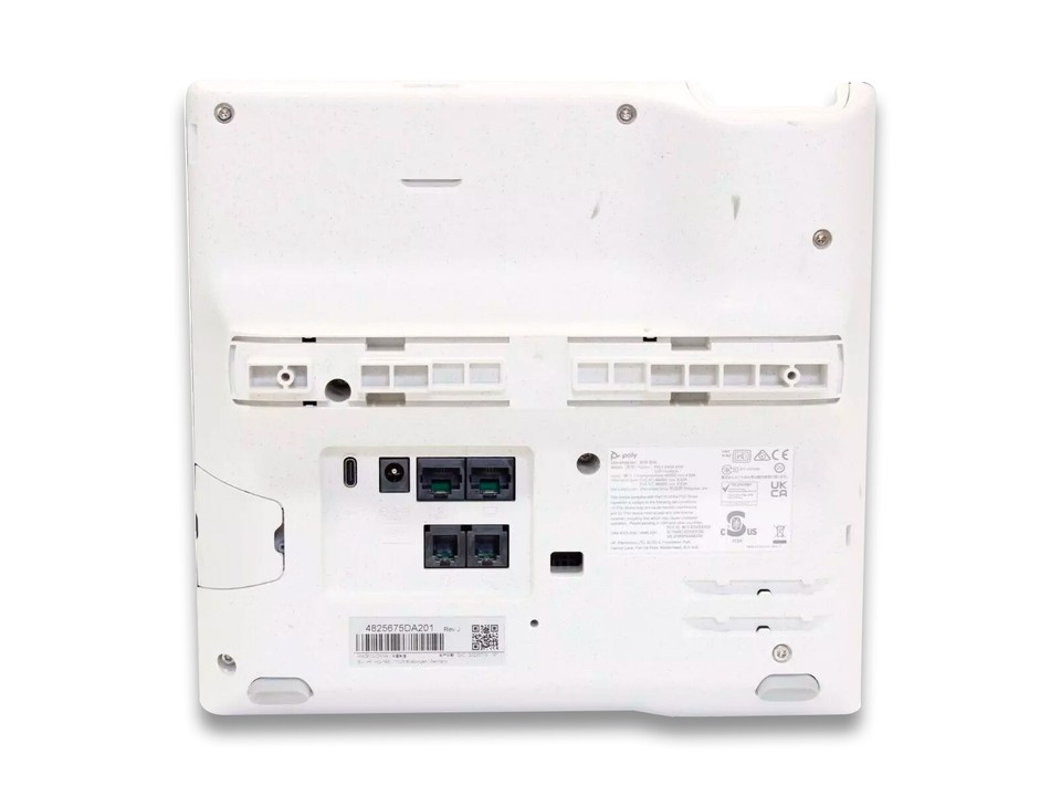 Poly Edge E550 IP Business Office Desk Phone 5" Color Display Wi-Fi ...