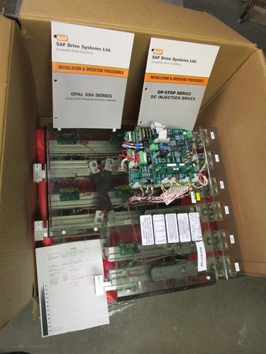 SAF Drive OPAL SS6-360-C-DCI-BY 350 hp Solid State Starter DC Brake New ...