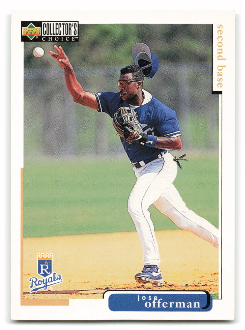 Jose Offerman 1998 Collector's Choice BASEBALL #140 Kansas City Royals ...