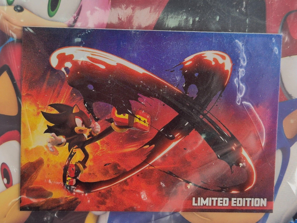 Panini Sonic The Hedgehog Gotta Go Fast! Trading Cards Starter Pack ...