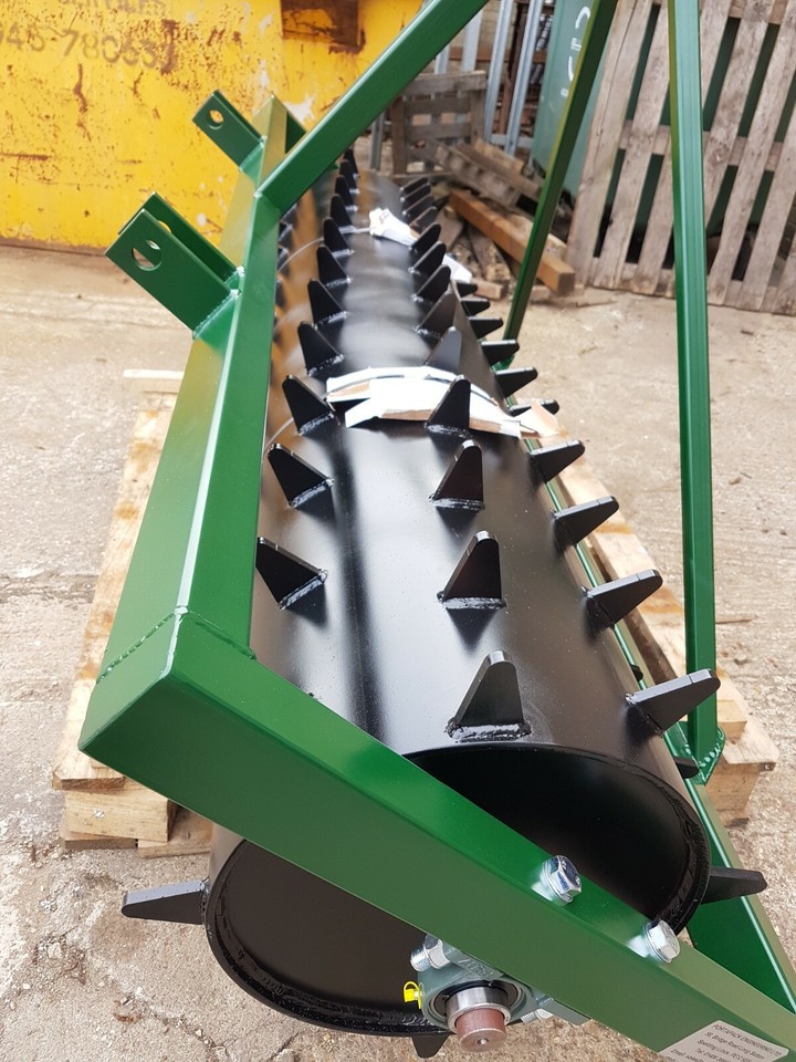 6 Ft. Seed Germination Spiked Harrow Farm Aerator Field Roller 3 Point ...