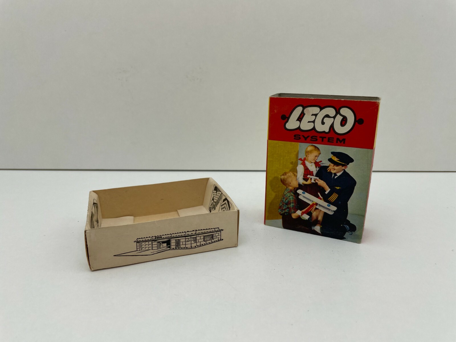 LEGO® 50er 50s Jahre Schachtel Mursten BOX Vintage OVP ORIGINAL NR 224 ...