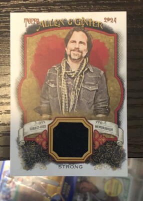 Rider Strong 2024 Topps Allen & GInter Relic Card Memorabilia | eBay