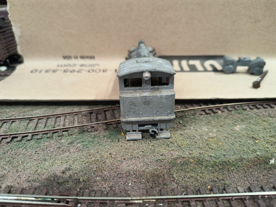 HO scale junk / parts steam locomotive 0-4-0T metal shell | eBay