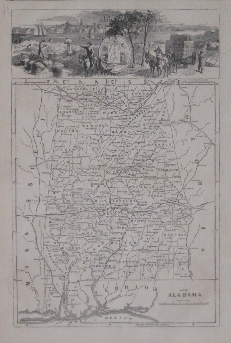 Reconstruction After Civil War Map