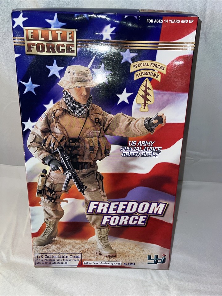 1/6 Elite Force Action Figure US Army Special Force Green Beret New In ...