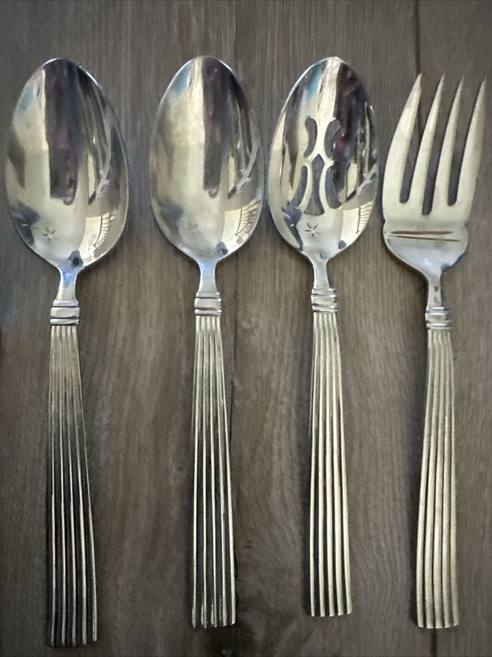 Reed & Barton CRESCENDO II Stainless 18/10 China Silverware Flatware ...