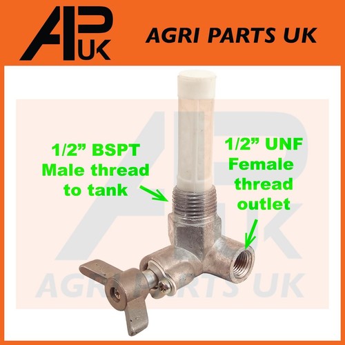 Diesel Fuel Tap wd Metal Zinc Lever for Fordson Dexta Major Super Power ...