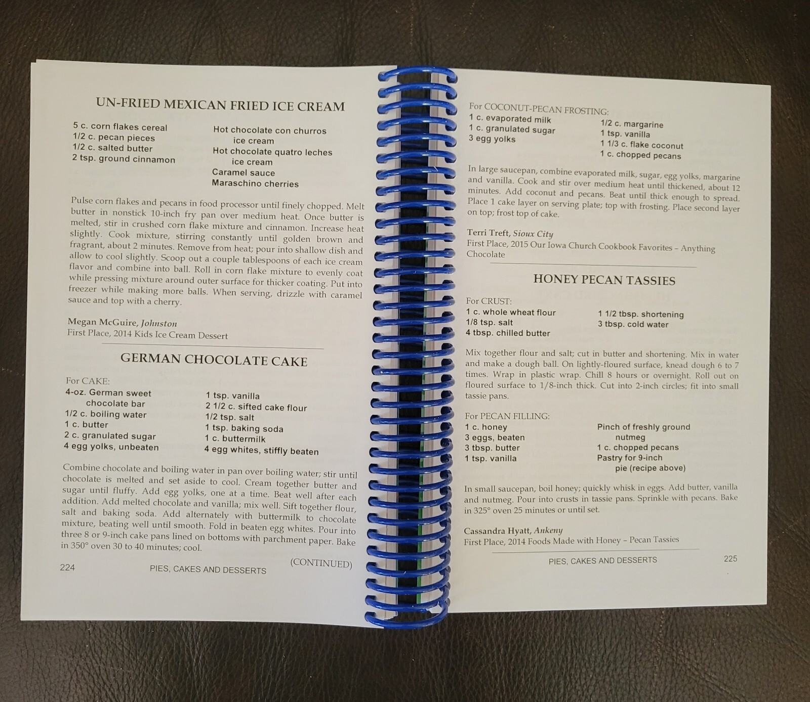 Iowa State Fair Cookbook 18th Edition 2014 and 2015 Brand New | eBay