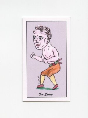 #TN03573 TOM SPRING Bare Knuckle RARE Boxing Card | eBay
