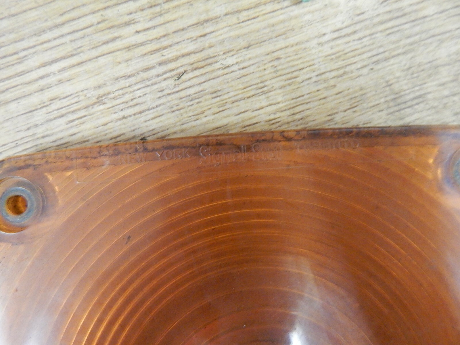 Signal Stat 77-625 Amber Lens "J" *FREE SHIPPING* | eBay