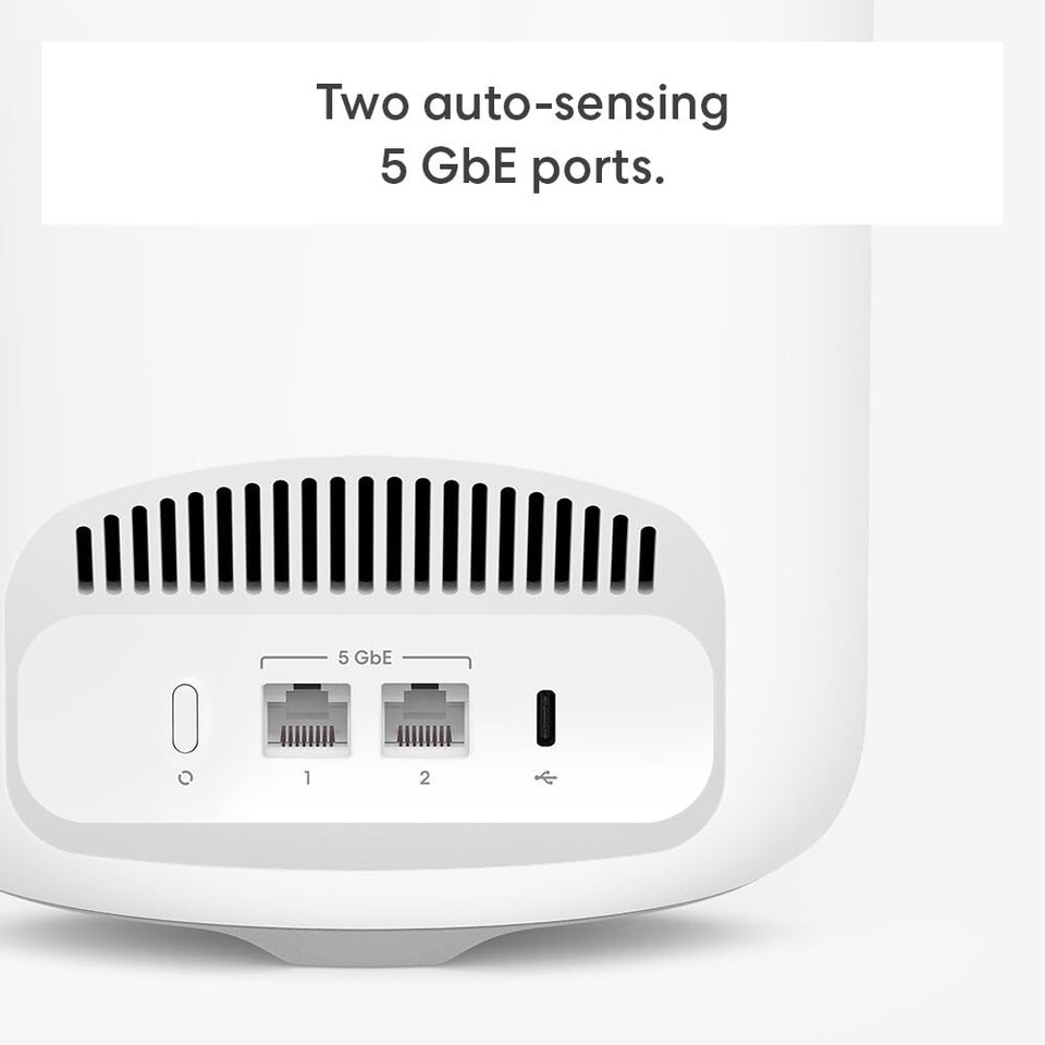 eero PRO 7 (FRONTIER) Tri-Band Mesh Wi-Fi 7 Router - White, (Individual ...