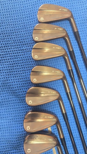 RH TaylorMade P-790 Aged Copper Iron Set 4-PW KBS Tour Black Stiff Flex ...