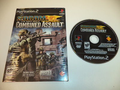 Socom: Combined Assault (Demo Disc) - PS2 PlayStation 2 game + Sleeve ...