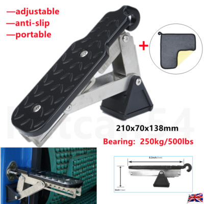 Updated Folding Car Door Latch Hook Step Foot Pedal Ladder Car Roof ...