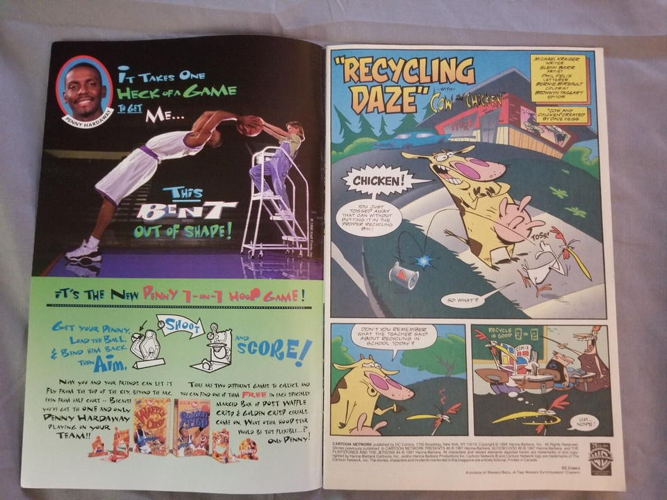DC Comics - Cartoon Network - COW & CHICKEN "Holy Cow! A Free Comic ...