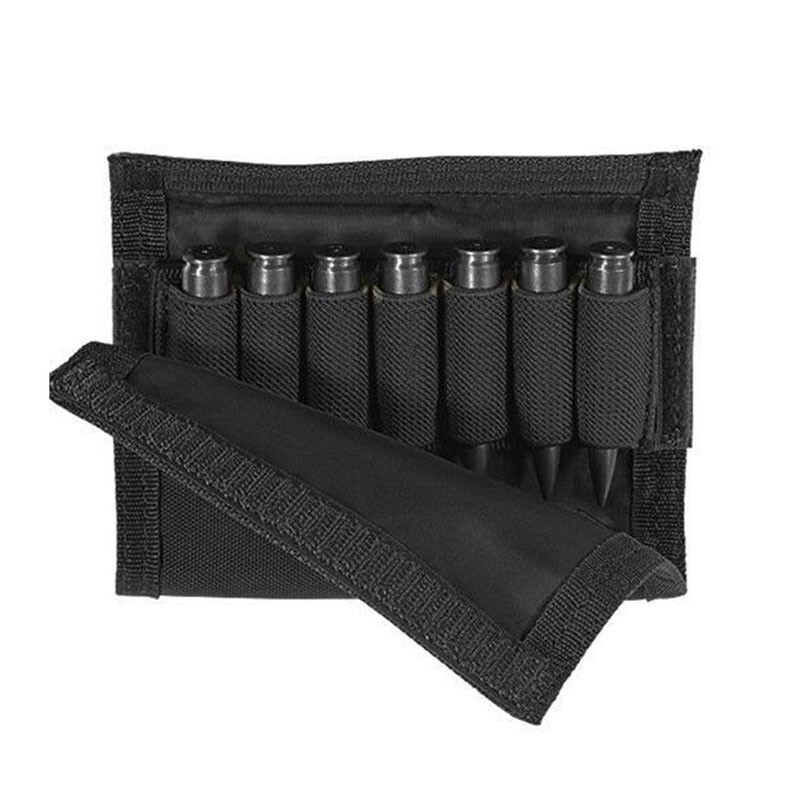 Tactical Rifle Buttstock Cheek Rest Riser Pad Ammo Pouch for .308 .300 ...