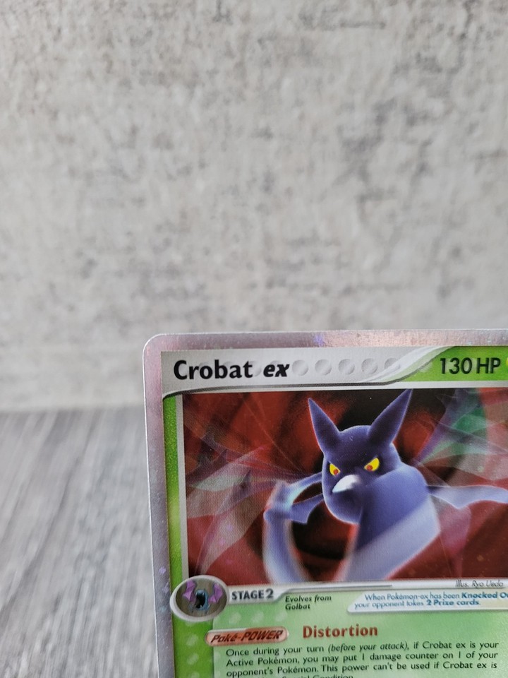 Pokémon TCG Crobat EX Holo 2005 Deoxys 96/107 Excellent - Near Mint ...