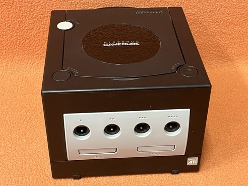 Nintendo GameCube Game Console Only Jet Black DOL-001(USA) Tested ...