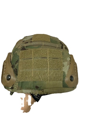 GALVION Viper A3 High Cut Ballistic Helmet W/MC Cover & Wilcox 3 Hole ...