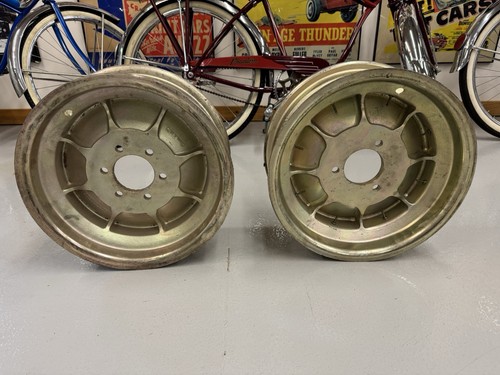 Halibrand (2) Magnesium 16” X 6” Indianapolis 500 Offenhauser Hot Rod ...