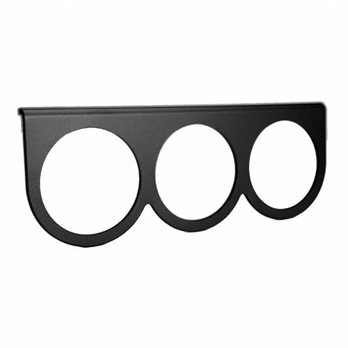 AutoMeter 3-Hole Panel Gauge Aluminum 2-5/8in | Black 196600425456| eBay