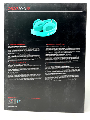 Beats Headphones Turquoise