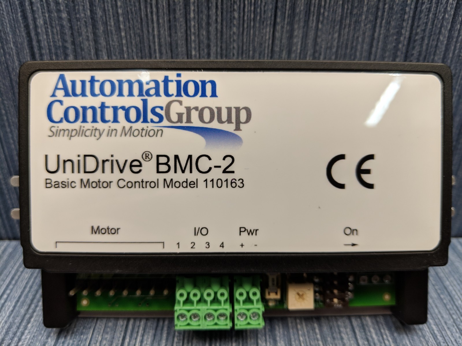 110163 BMC-2 Automation Controls Group Unidrive Basic Motor Control ...