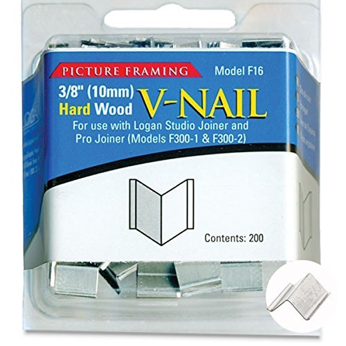 200 Logan Graphics Framing Hardware Frame Joiner V-nails 3/8 Inch for ...
