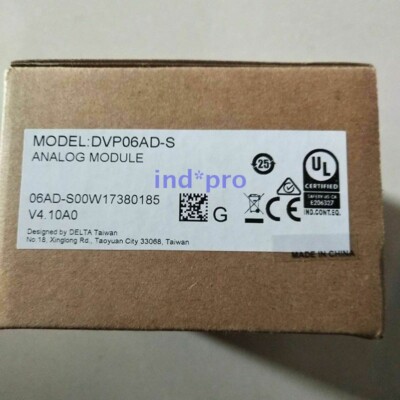 For DVP06AD-S PLC analog module DVP06ADS | eBay