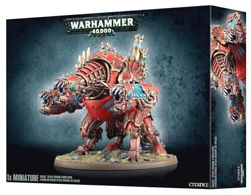 Warhammer 40k Chaos Space Marines Forgefiend/Maulerfiend NEW in BOX | eBay