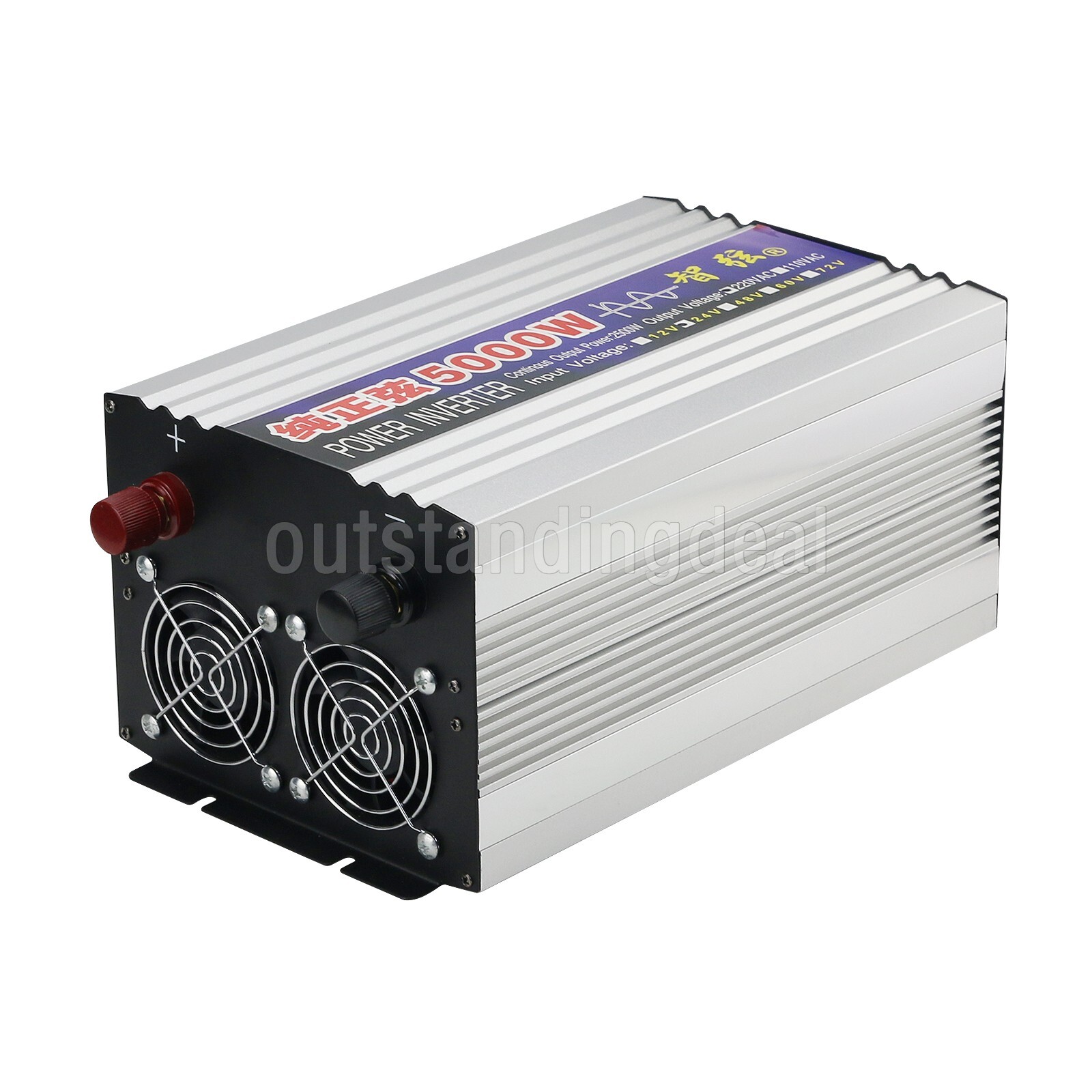 5000W Pure Sine Wave Power Inverter 220V Output for Household ...