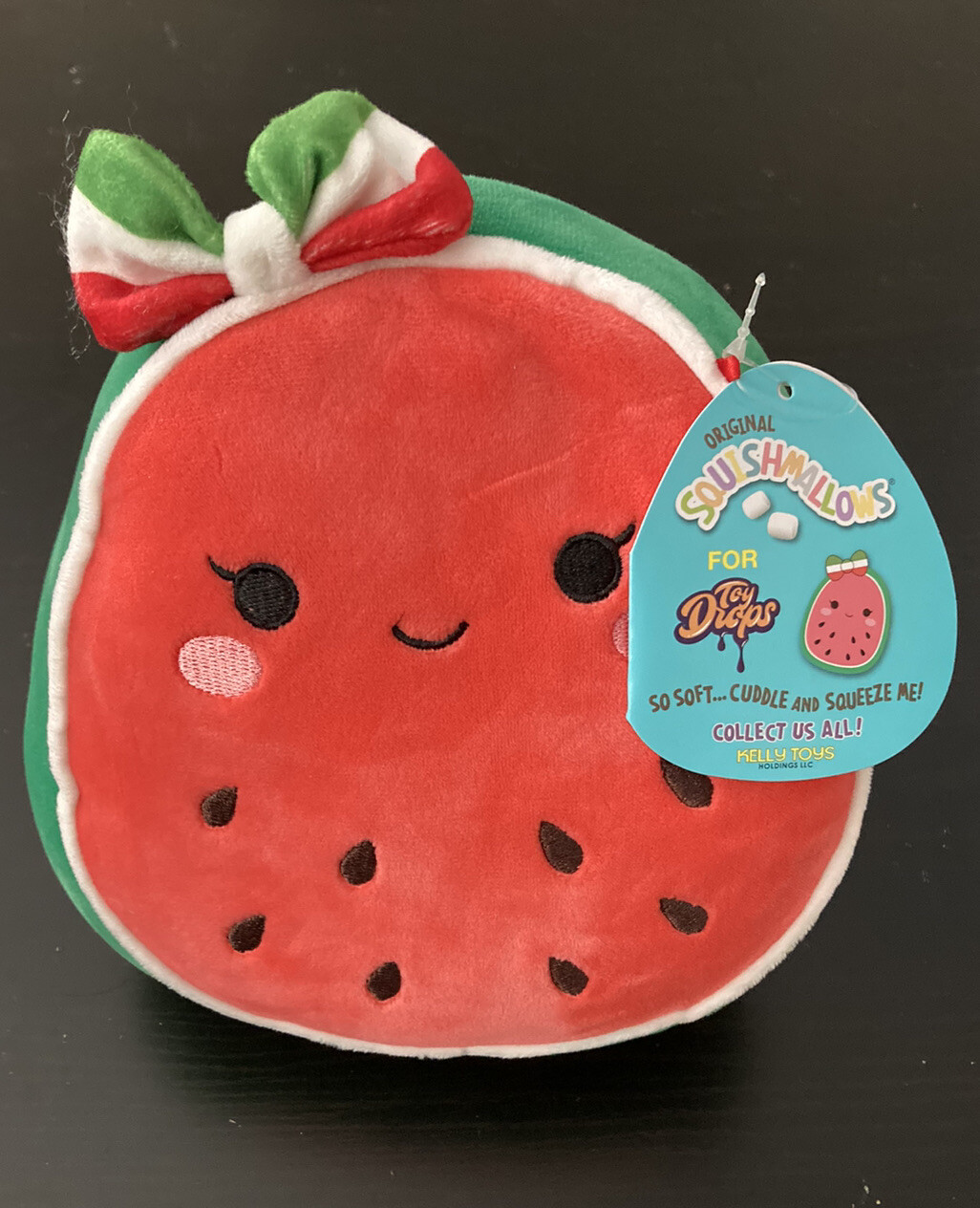 2021 Squishmallow 7" Wanda the Watermelon Girl with Bow Mexico ...