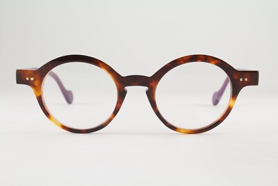 Authentic Anne et Valentin CALLOWAY 1548 47mm Tortoise Purple Glasses ...