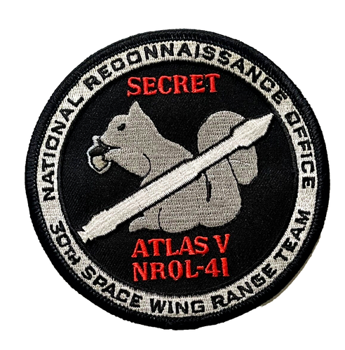 USSF 30th SPACE WING NROL-41 MISSILE LAUNCH RANGE TEAM PATCH ATLAS V (AFK) USAF | eBay