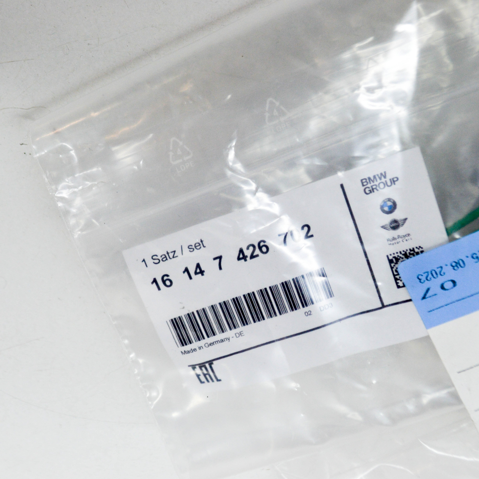 NEW BMW X5 F15 FUEL PRESSURE SENSOR 16147426702 7426702 ORIGINAL 16-14 ...