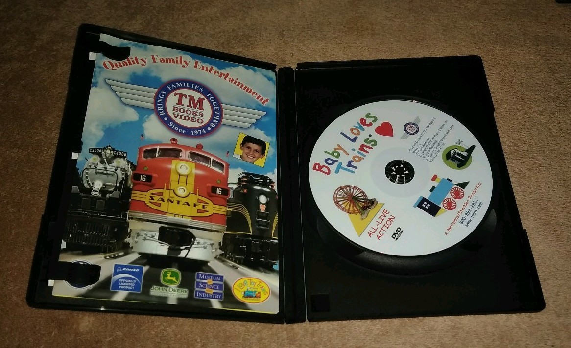 Baby Loves Trains DVD Train and you video with musical accompaniment ...