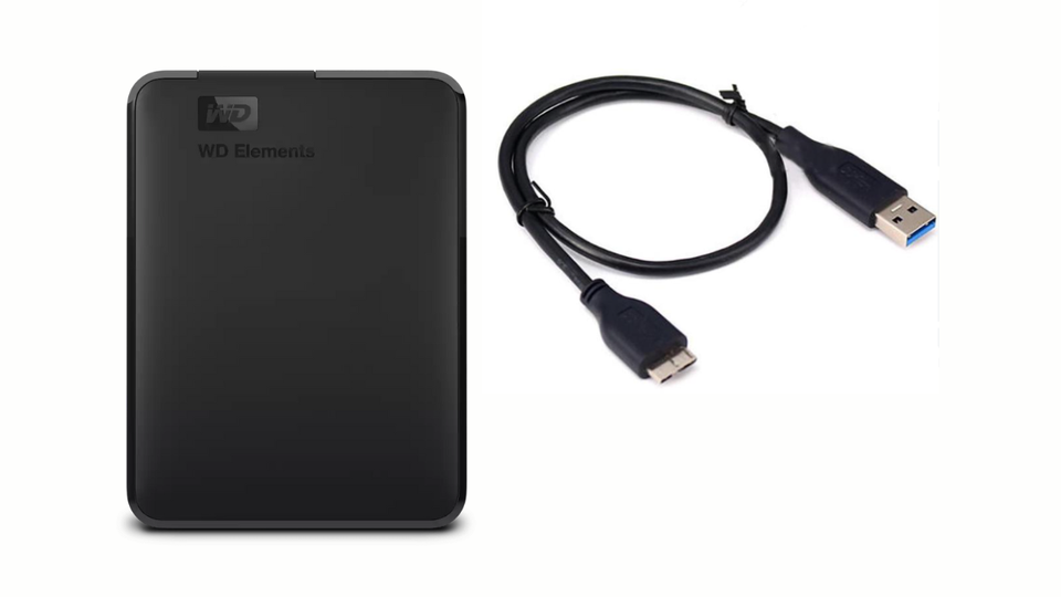 EXTERNAL WD 2TB 4TB PORTABLE HARD DRIVE USB 3.0 PC MAC Xbox PS4 PS5 HDD ...
