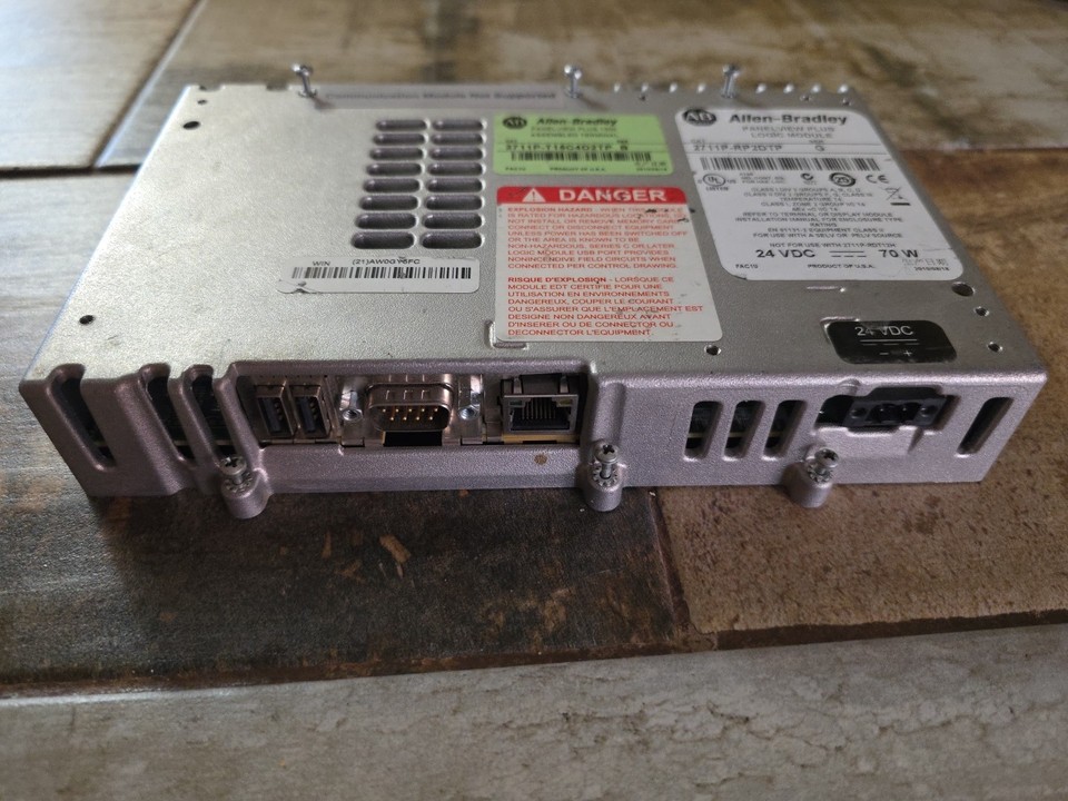 Allen Bradley 2711P-RP2DTP Panelview Plus Logic Module | eBay
