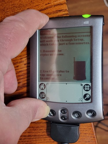 Palm Pilot M500 Handheld 2.9 Inch Touch Screen 8MB Multi-Purpose ...